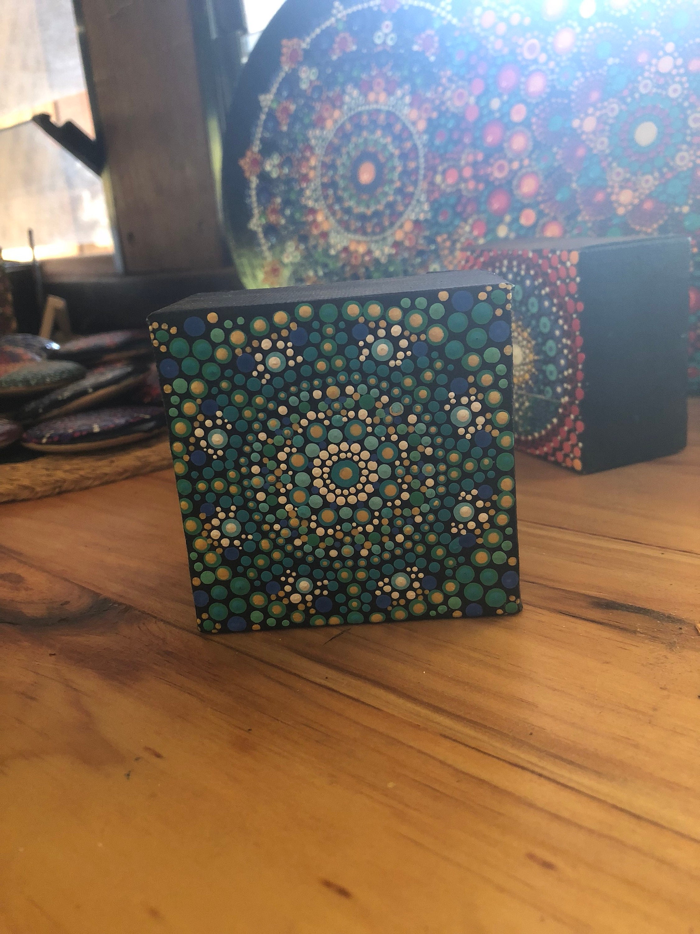 Mandala Cube - Etsy