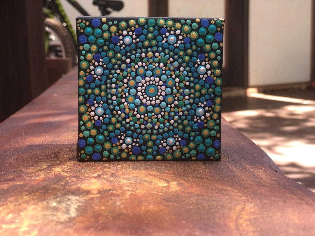 Mandala Cube - Etsy