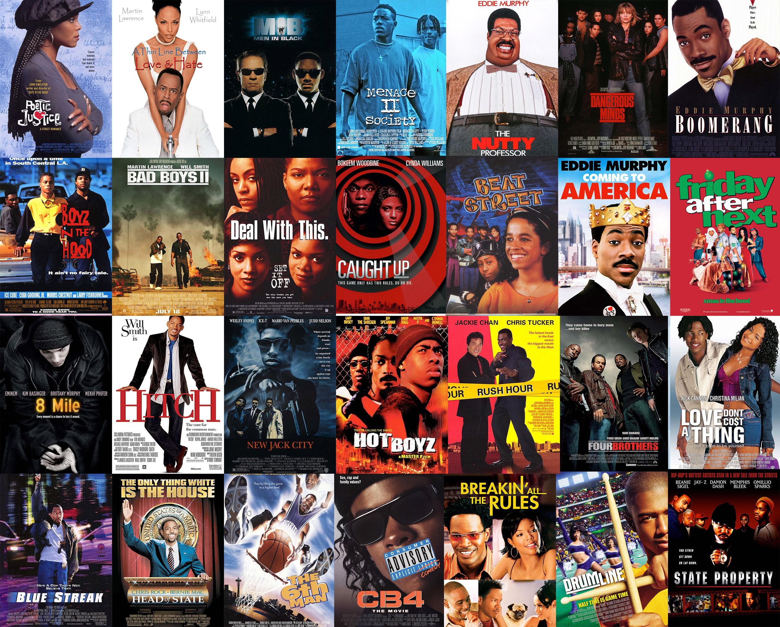 レア ヒップホップ 映画ポスター 90 年代および 2000 年代 レア ヒップホップ 映画ポスター 90 年代および 2000 年代