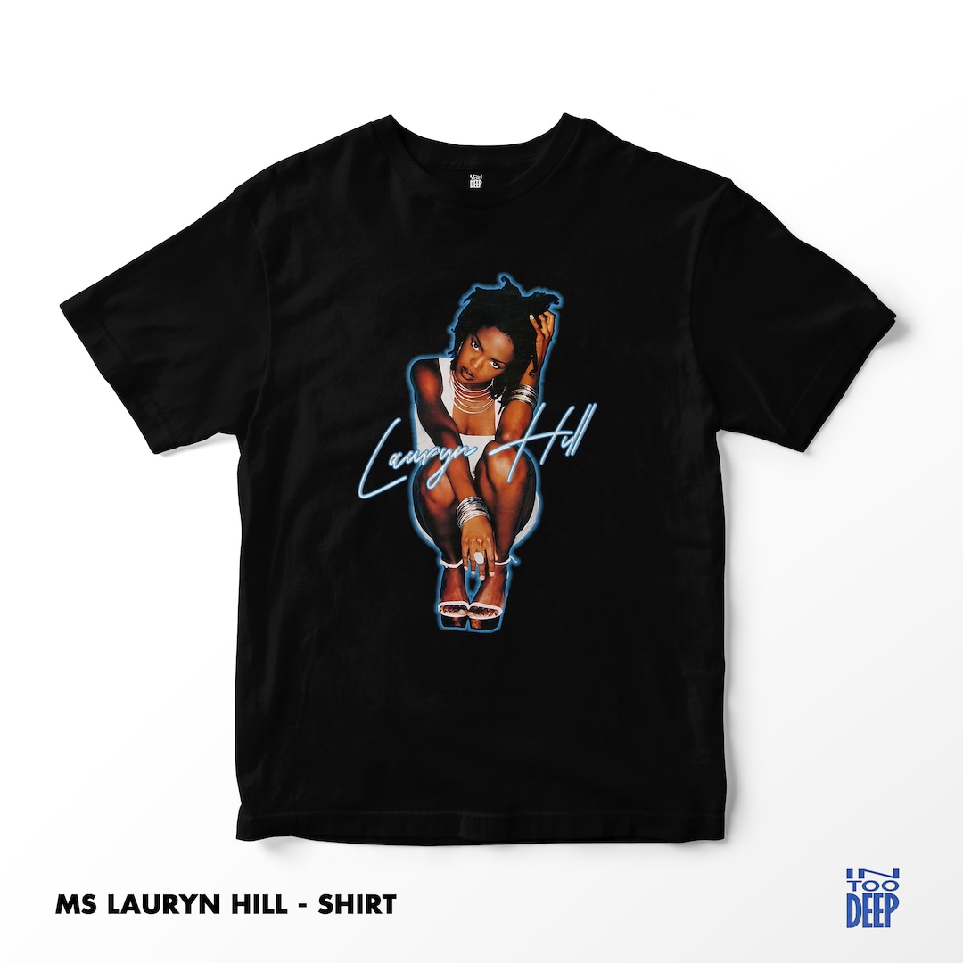 Vintage Lauryn Hill T-shirt - Retro Singer & Songwriter Merchandise for ...