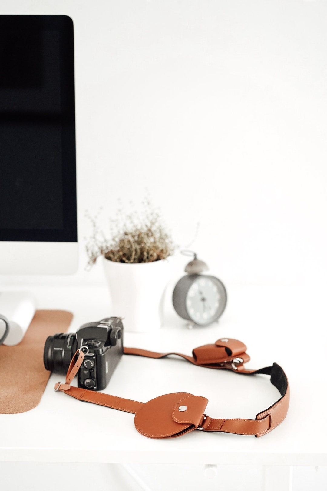 Companion Mini Camera Strap - Leather Camera Strap, Camera Strap, Gift ...