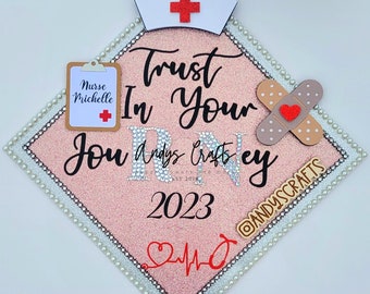 Custom Graduation Cap, 3D Paper Flowers, Graduation Cap Designs, Class ...