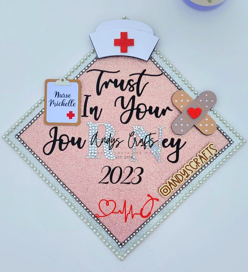 Custom Graduation Cap, 3D Paper Flowers, Graduation Cap Designs, Class ...