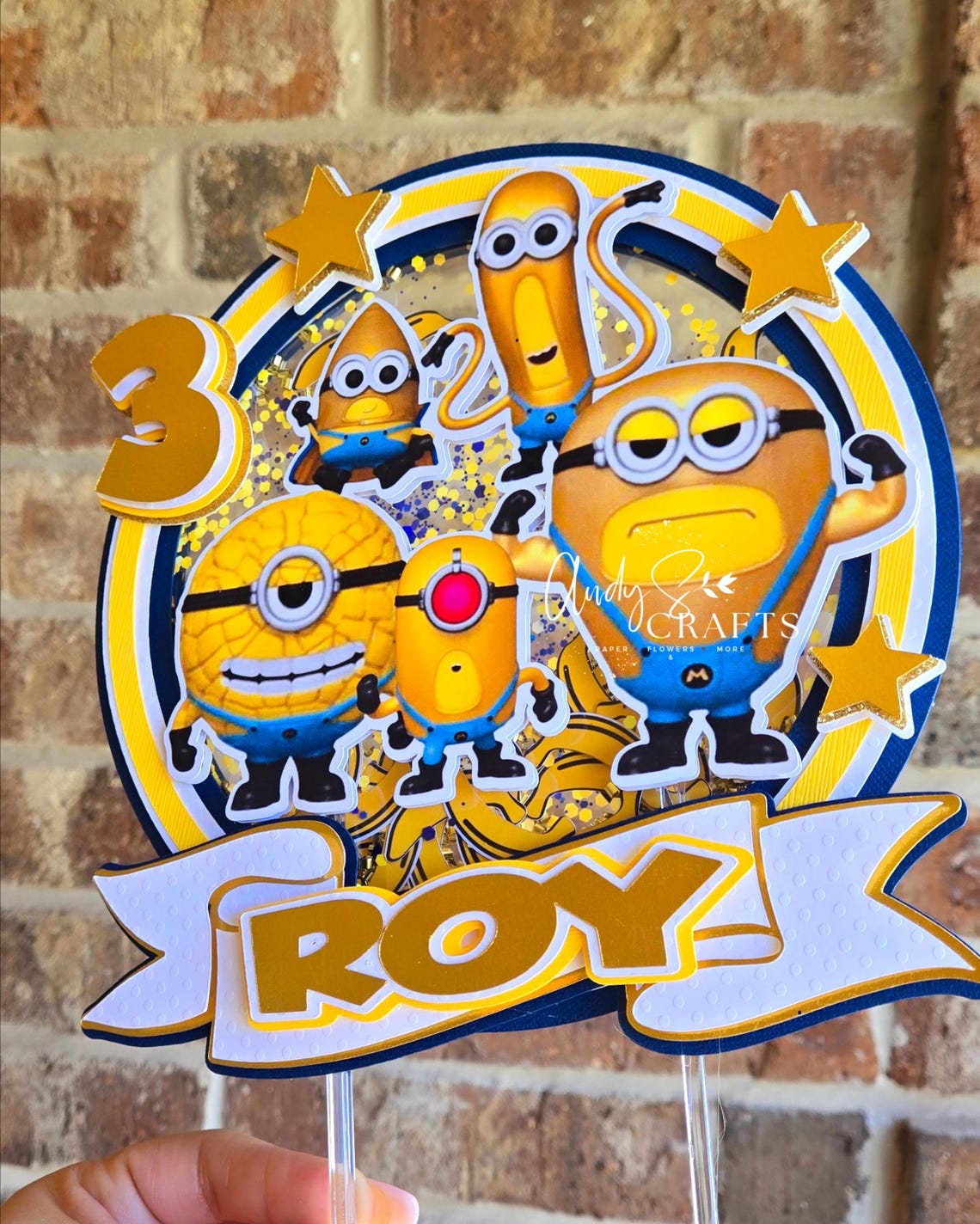 Mega Minions Cake Topper/ Megaminions Shaker Cake Topper / Minions ...