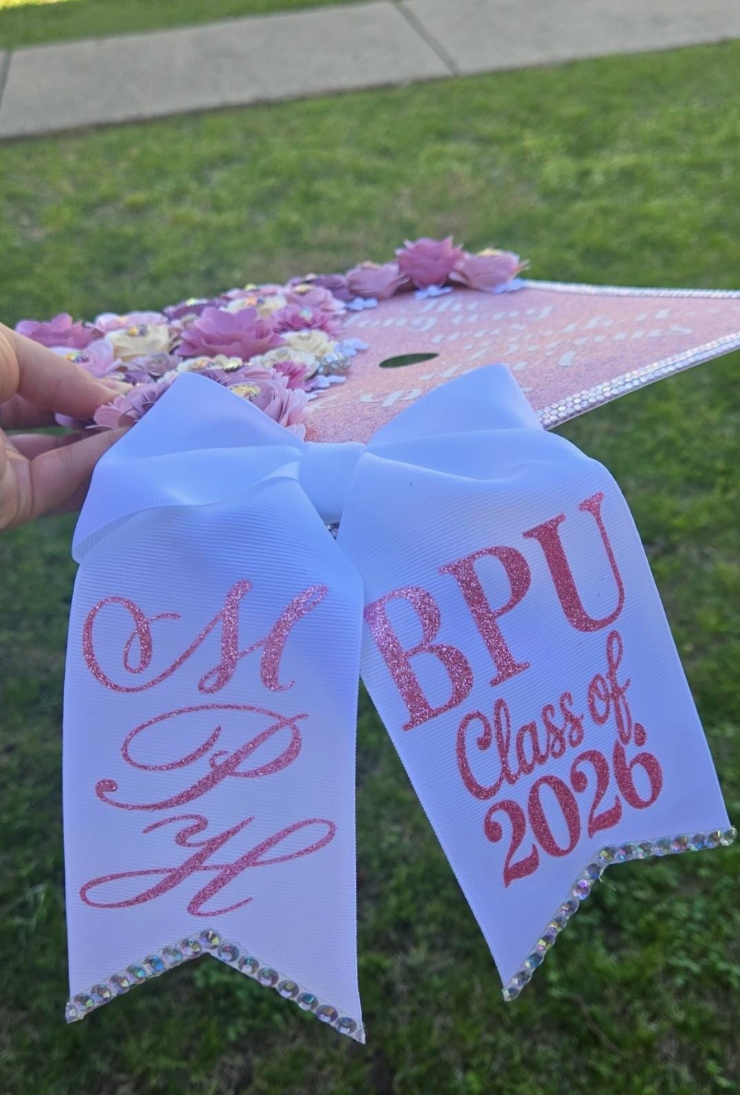 Custom Graduation Cap, 3D Paper Flowers, Graduation Cap Designs, Class ...