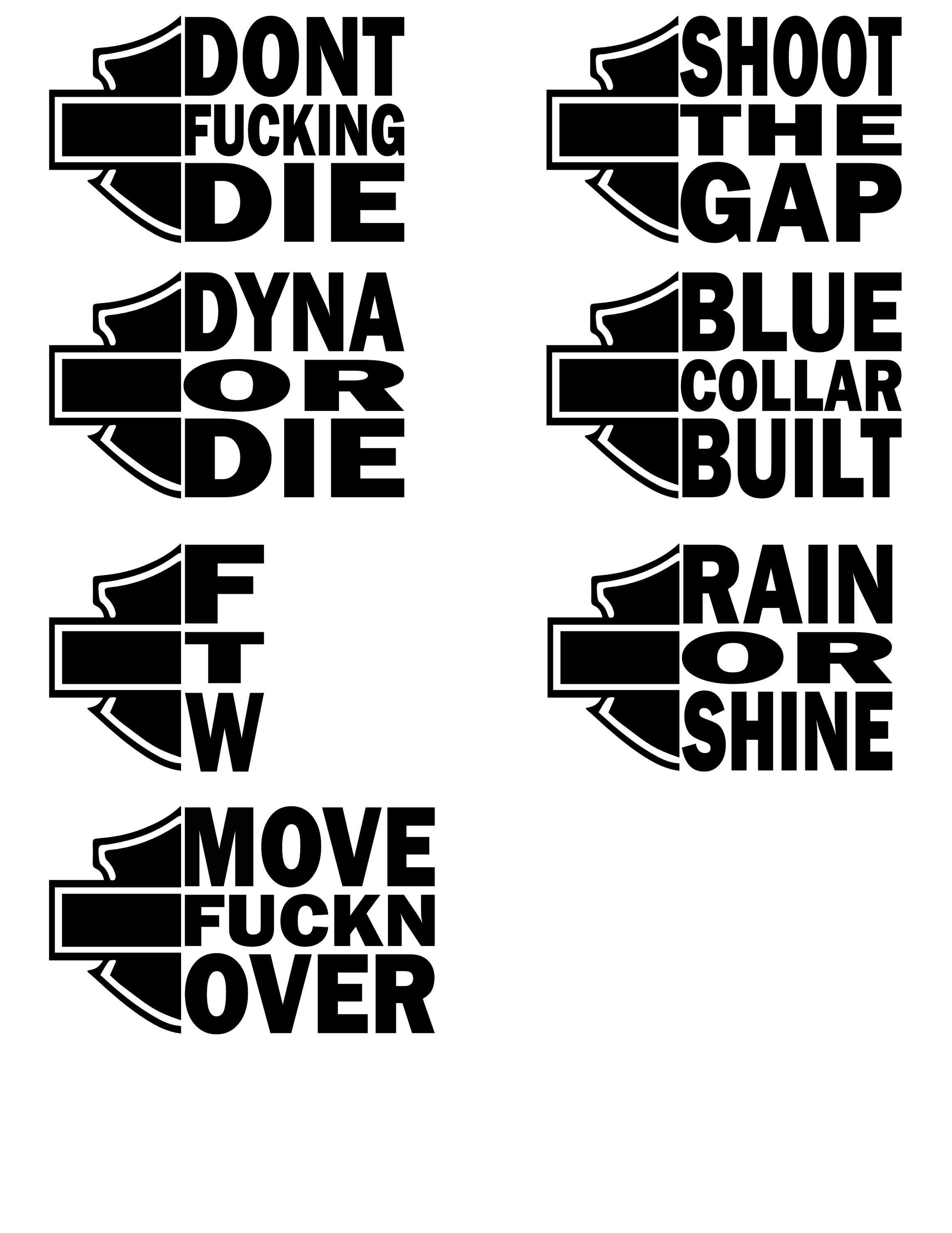 Harley Davidson Biker Sayings SVG Bundle - 7 Designs - Etsy