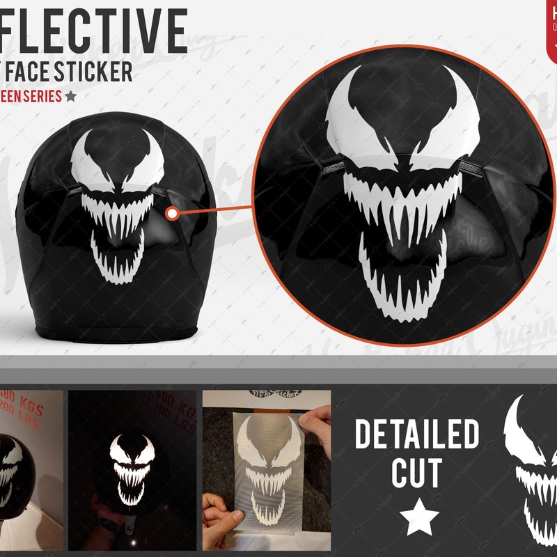 Venom Motorcycle Helmet - Etsy