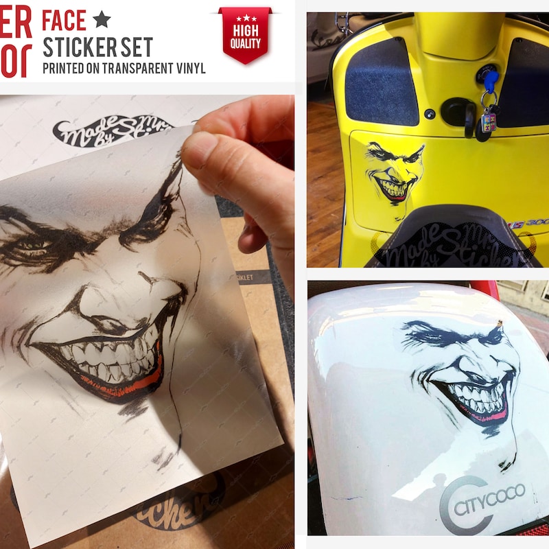 Joker Decal - Etsy