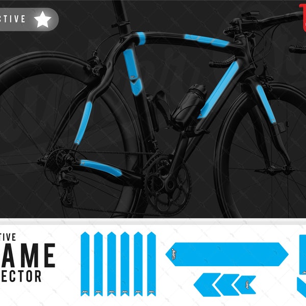 Bike Frame Sticker - Etsy