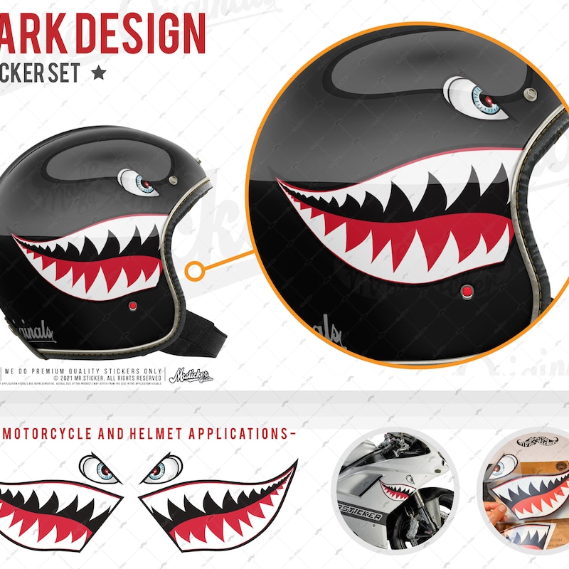 Shark Decal - Etsy