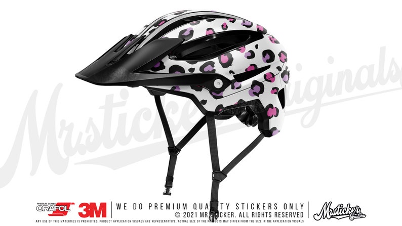 WWCMO603XS Bicycle Size Leopard Design Sticker Set 75 Pieces - Etsy