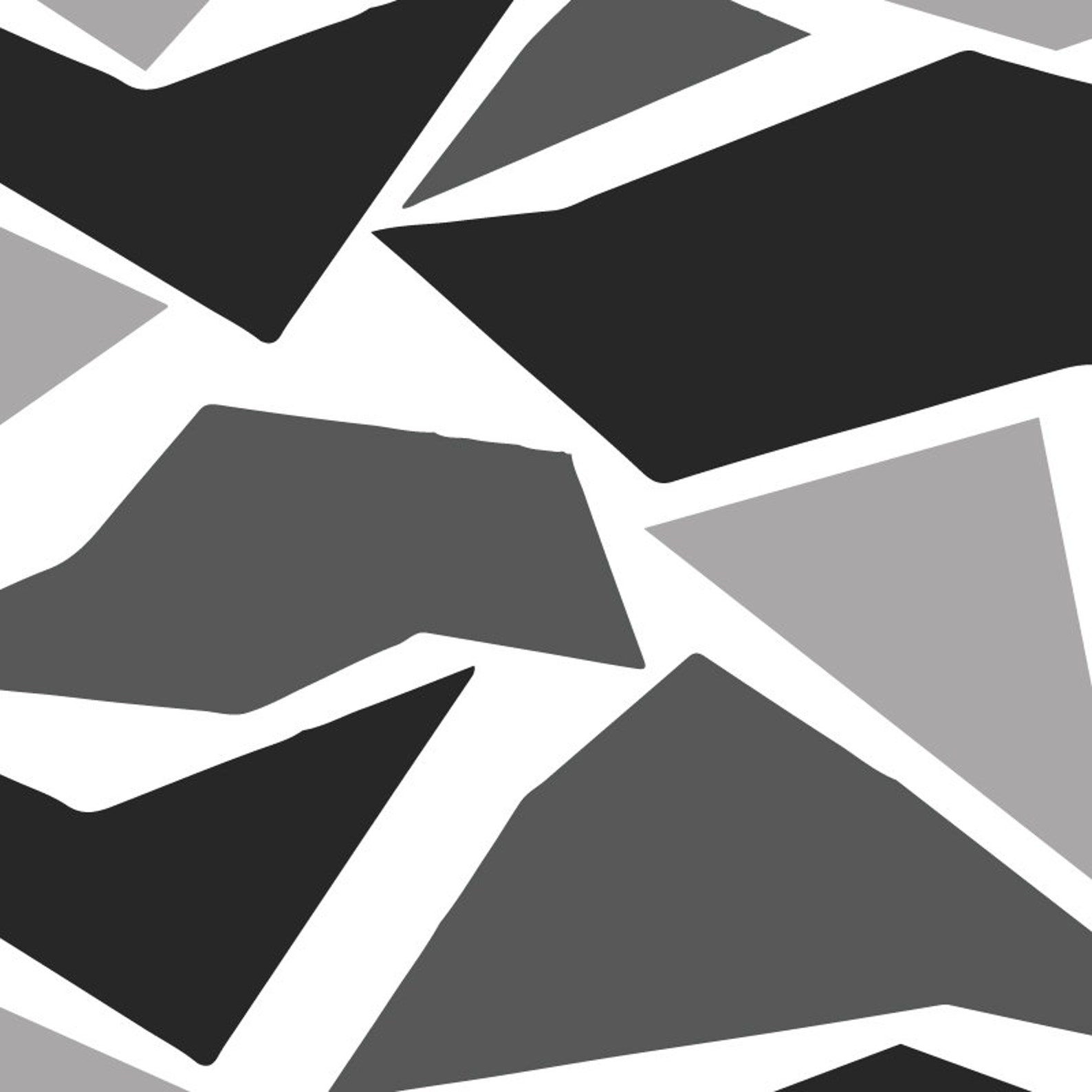 WWCMO501 Triangle Camo Set 45 Pieces Dark Grey Black Grey | Etsy