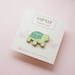 Turtle Pin Cute Lapel Hard Enamel Pin Art by Lumicloud - Etsy