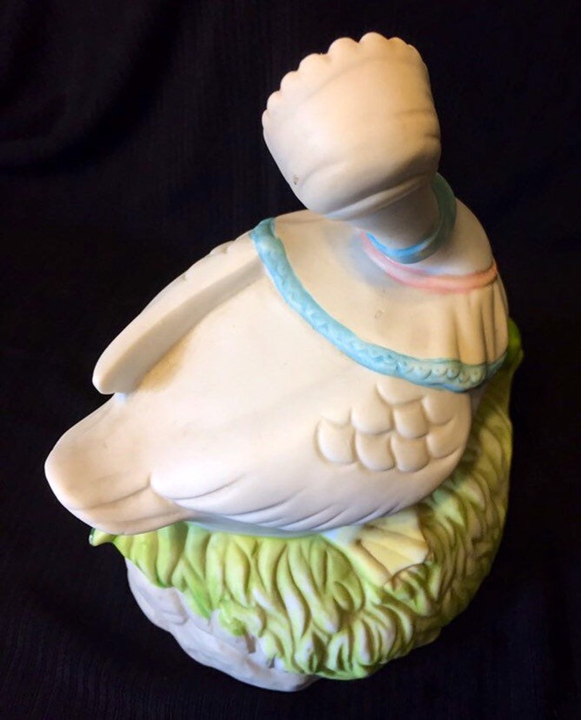 Goose ceramic figurine Mother Goose decor | Etsy