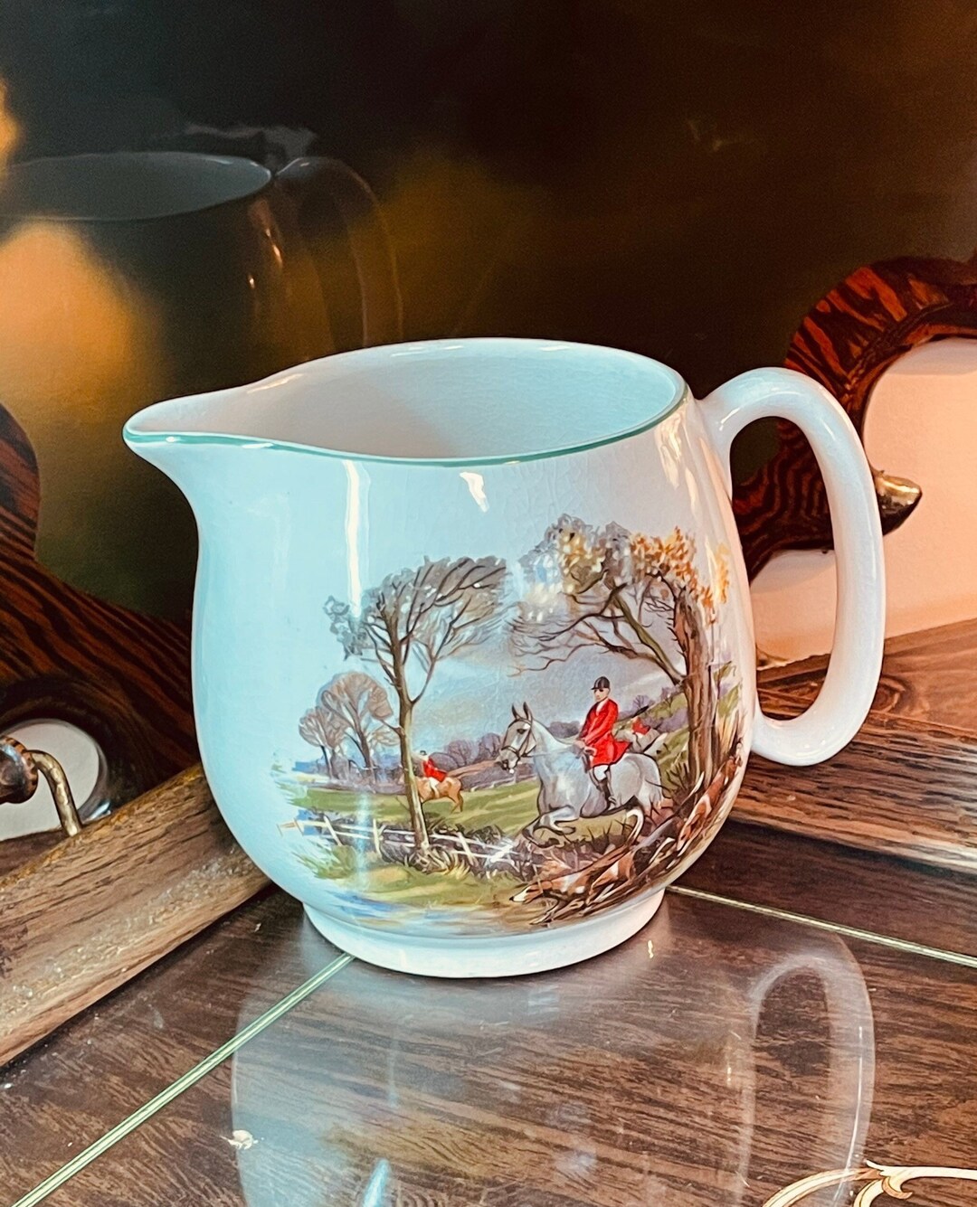 Lord Nelson Pottery Pitcher Jug, Fox Hunting - Etsy