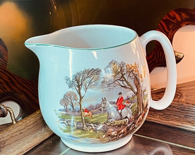 Lord Nelson Pottery Pitcher Jug, Fox Hunting - Etsy