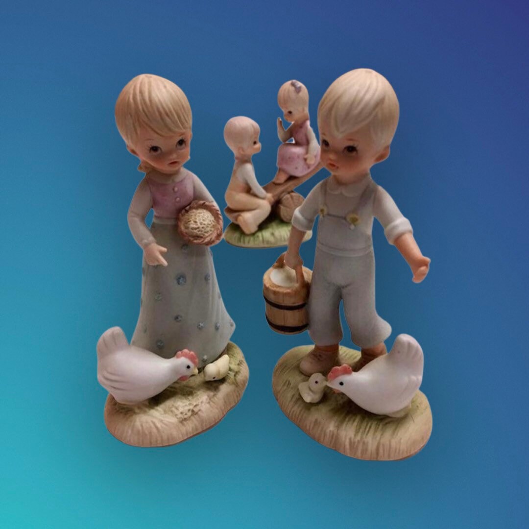 Lefton the Christopher Collection Figurines - Etsy