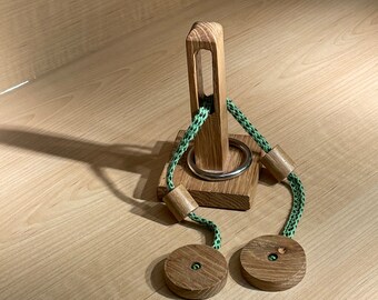 Wooden String Puzzle | Etsy