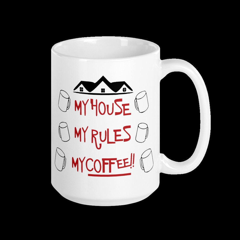 My House My Rules My Coffee Mug Knives Out Mug Ceramic Mug Coffee Mug ...