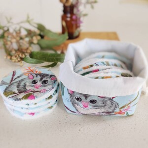 Reusable Cotton Pads, Zero Waste Makeup Remover Cotton Rounds Wipes ...