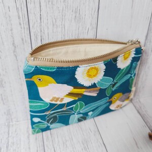 Australian Native Birds Coin Purse, Zipper Coin Purse, Small Ladies ...
