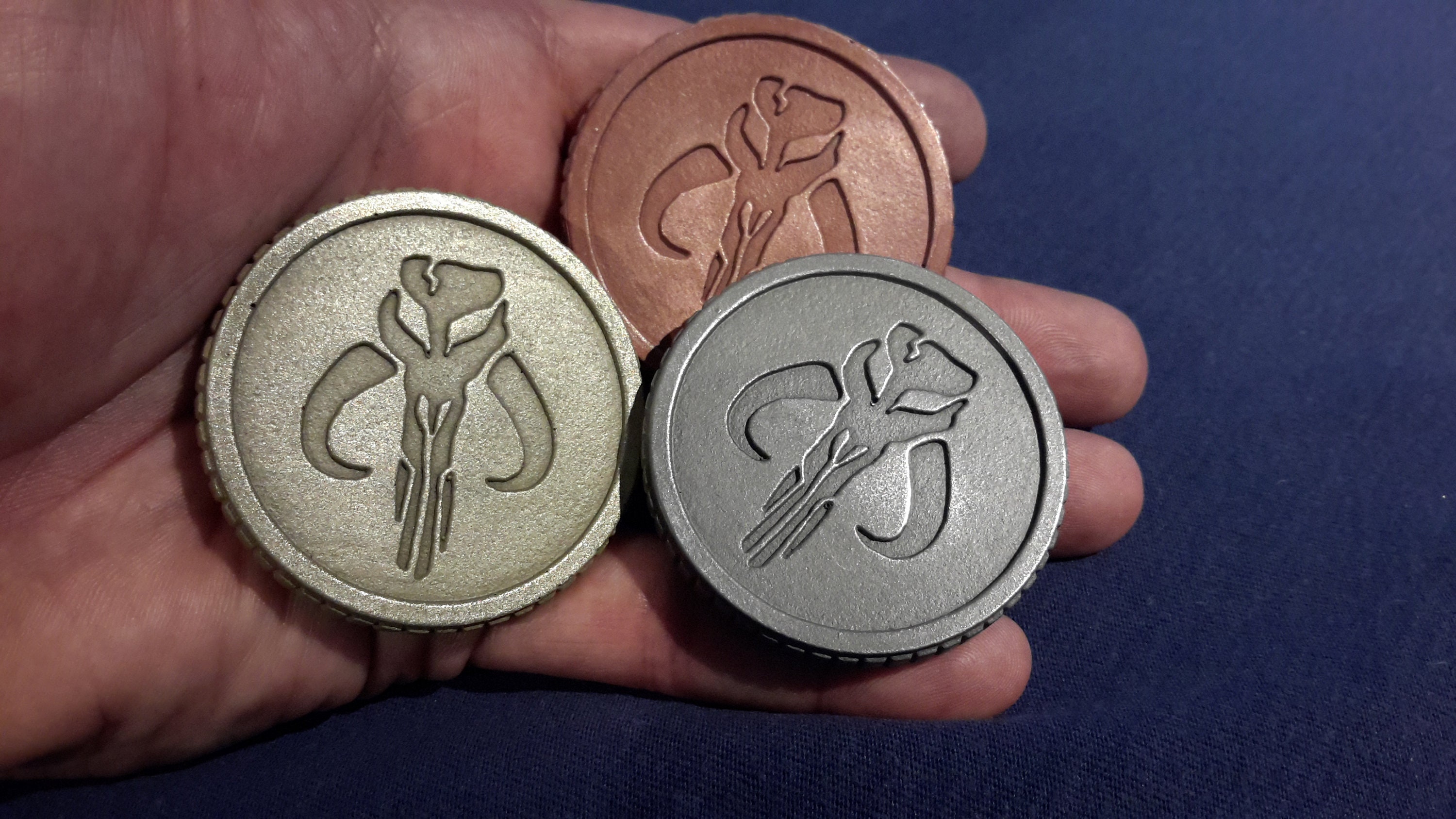 Sabacc Chip / Mandalorian Coin Metal-resin-blend SOLO - Etsy