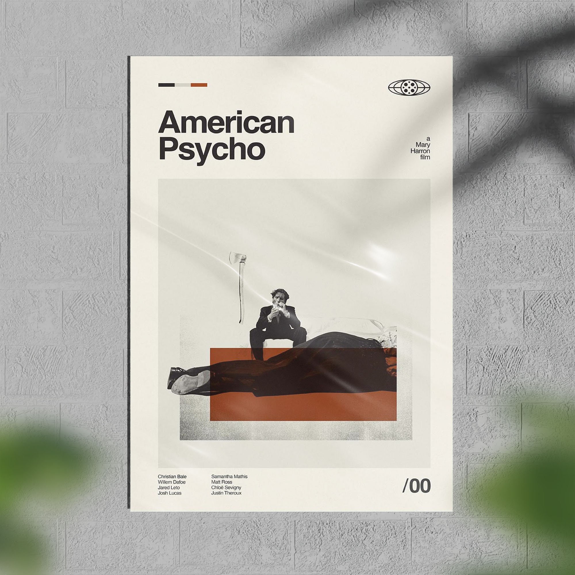American Psycho 2000 Movie Poster American Psycho Movie - Etsy