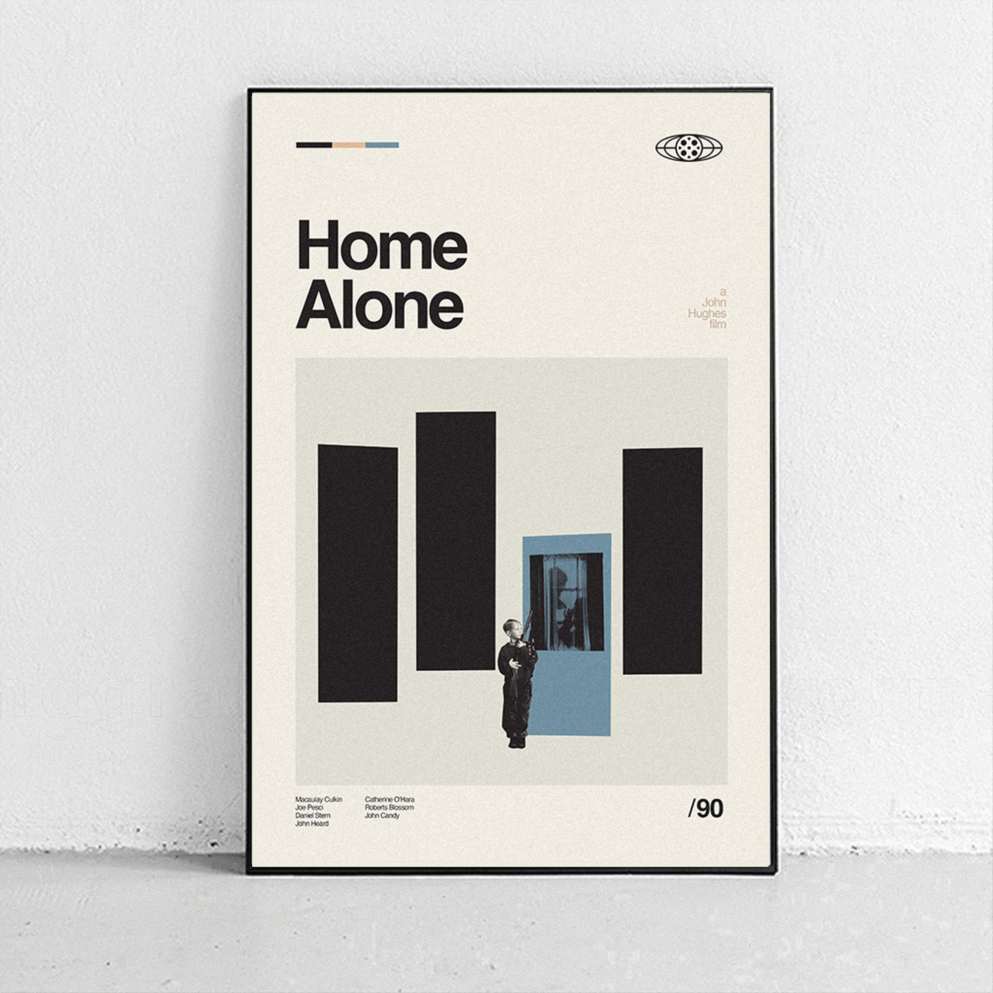 Home Alone 1990 Movie Poster Home Alone Movie Prints Retro - Etsy