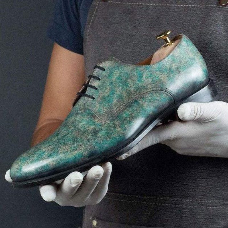 Turquoise Shoes - Etsy