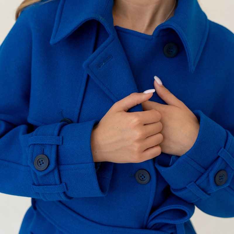 Royal Blue Coat - Etsy