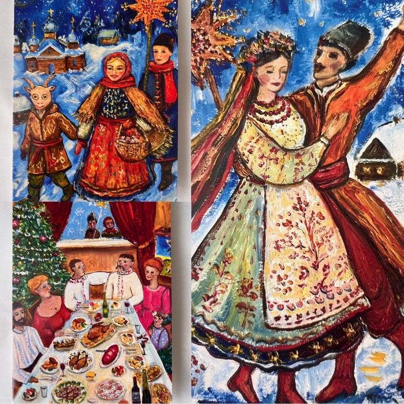 Ukrainian Christmas Cards - Etsy
