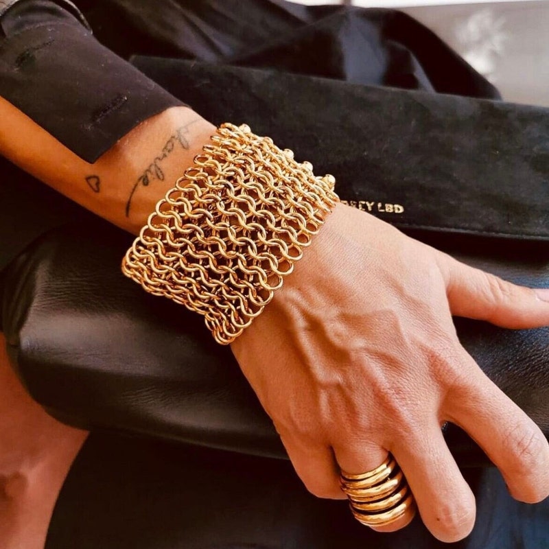 Wrist Cuff Bracelet - Etsy