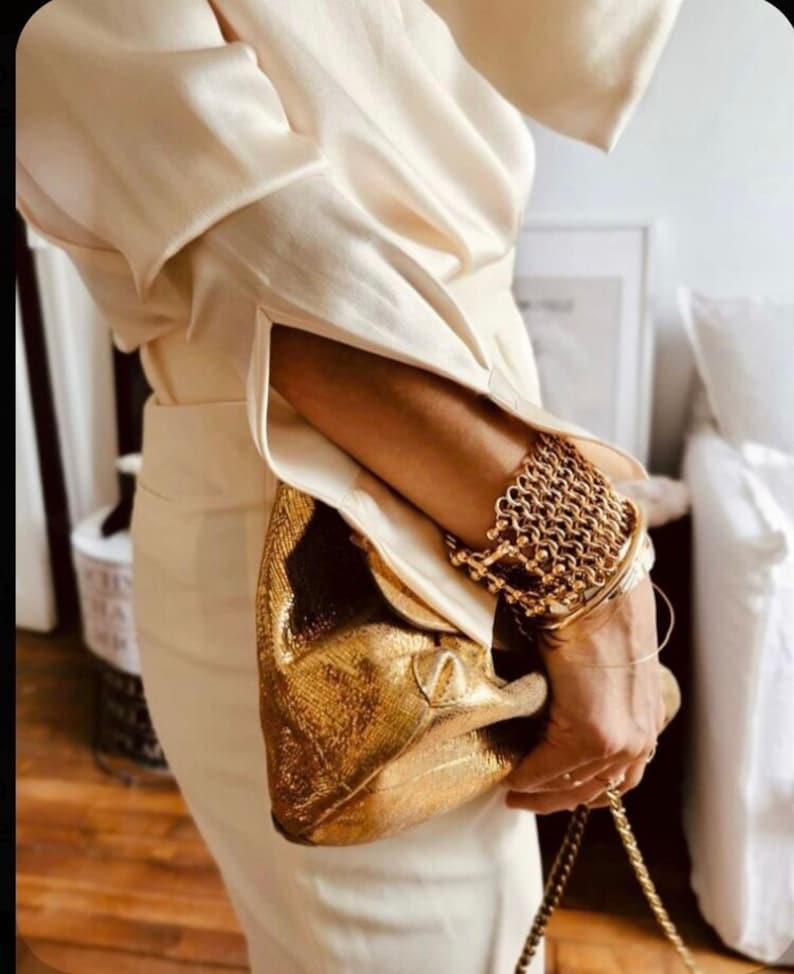 Extra Wide Bangle |wide Chain Cuff | Statement Bracelet | Urban Cuff ...