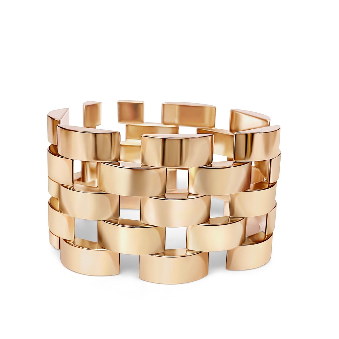 GOLD CUFF BRACELET Emily in Paris Outfits Netflix Season 2 - Bracelets ...