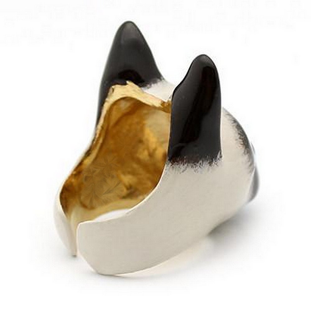 CAT RING Enamel Ring Siamese Cat Cat Face Ring Cocktail - Etsy