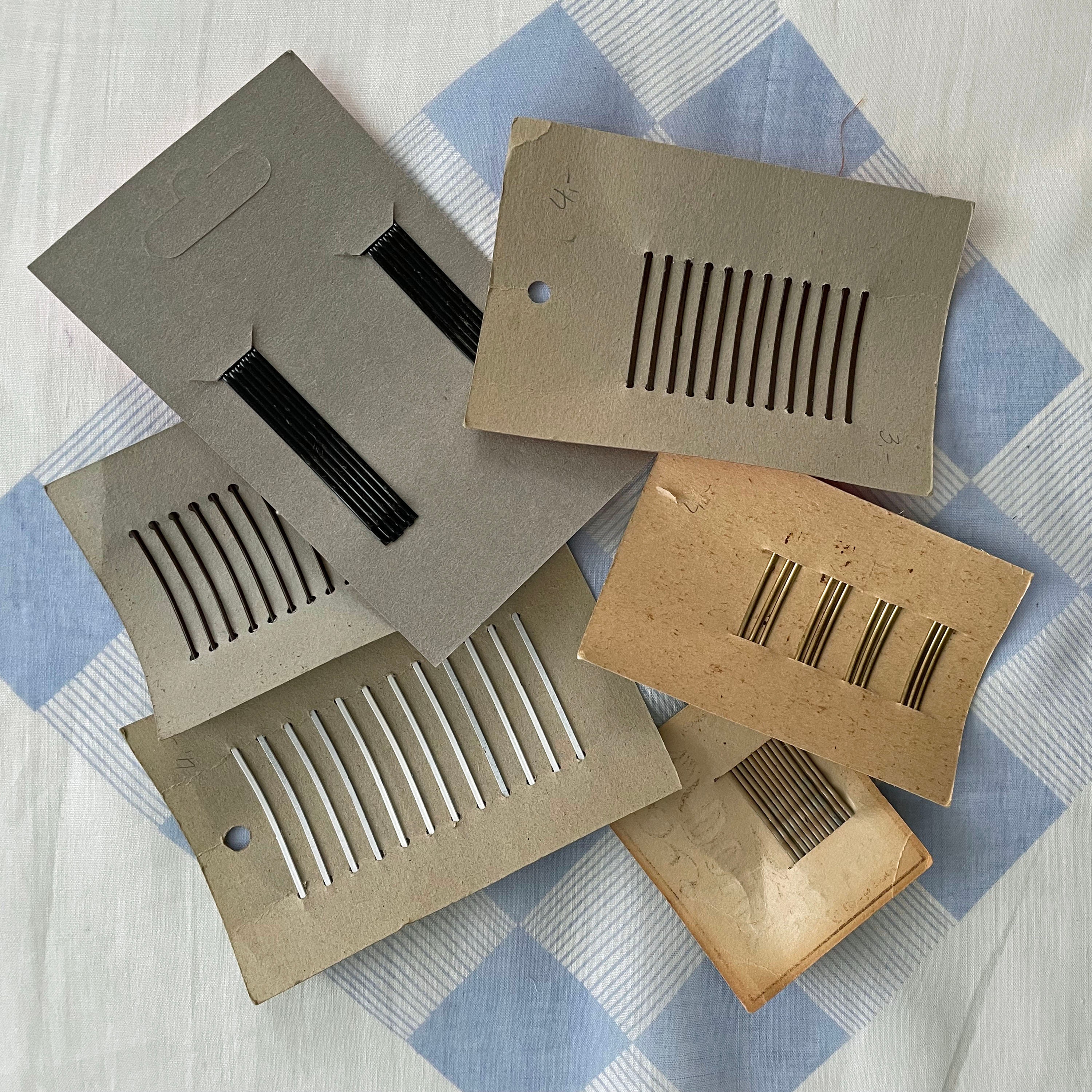 Bobby Pins Set of 6 Different Cards Total 72 Pins Collectable VINTAGE ...