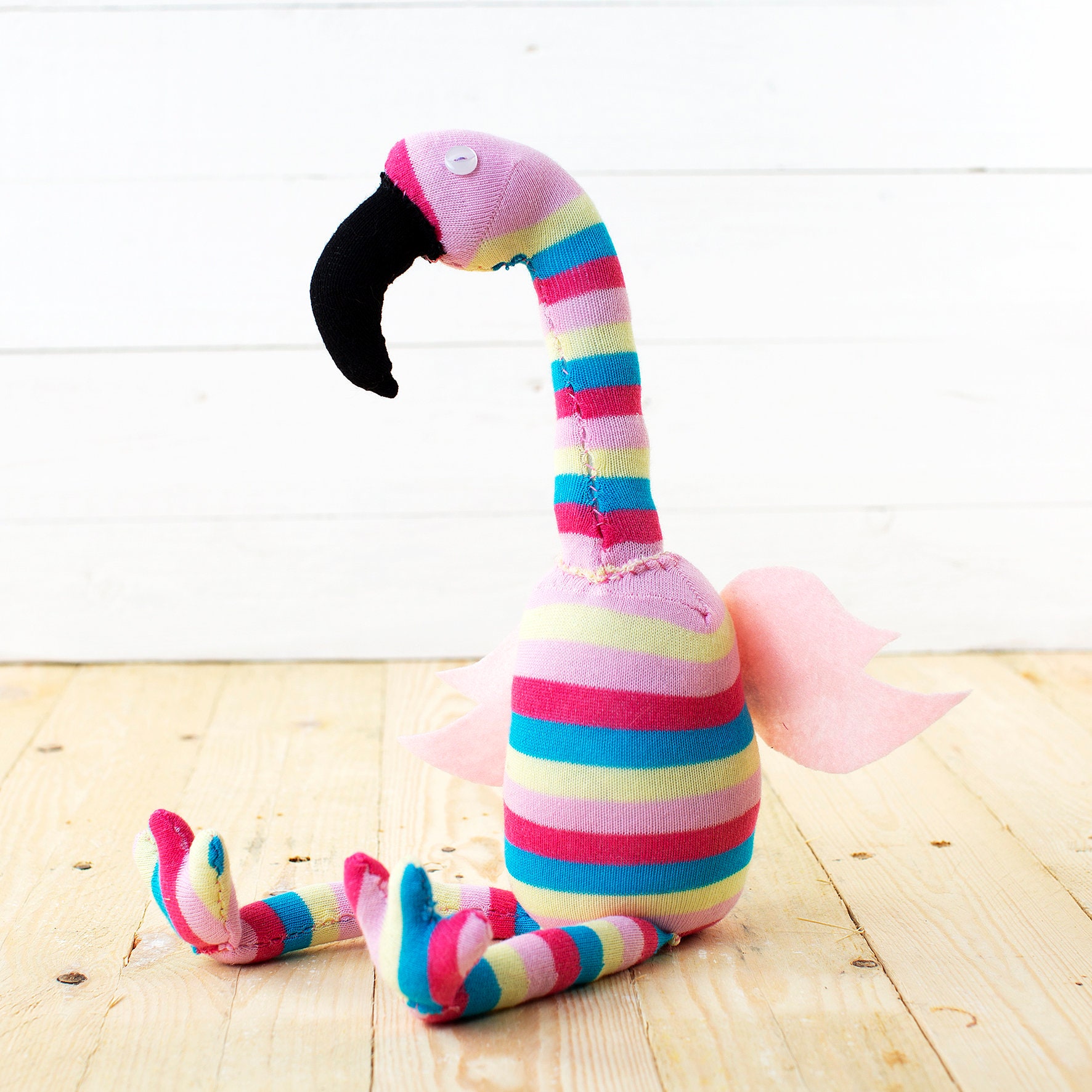 Sock Flamingo Craft Kit Sewing Kit Craft Kit for Kids | Etsy UK