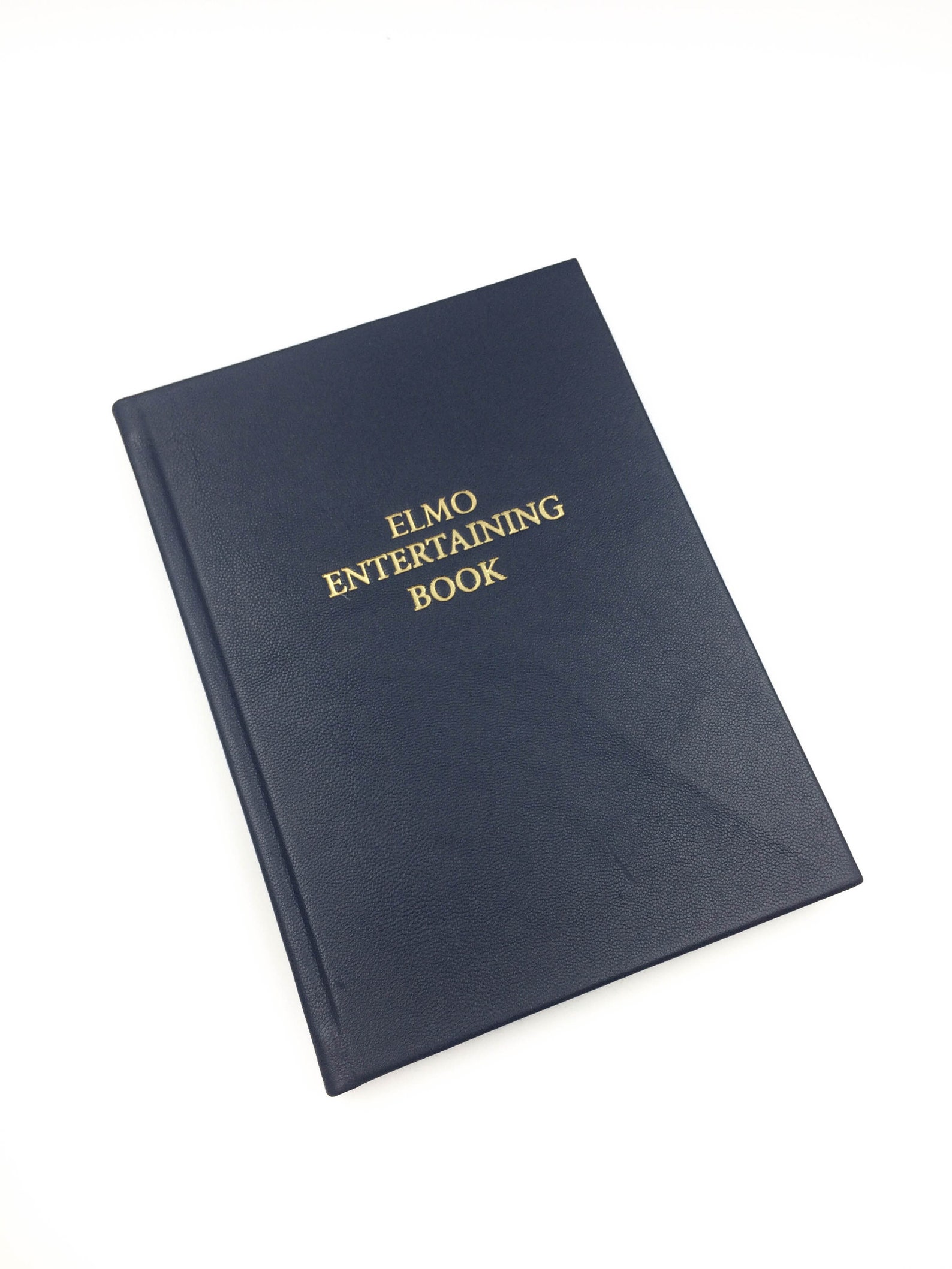 Leather Handmade Dinner Party Book | Entertaining/hostess Book ...