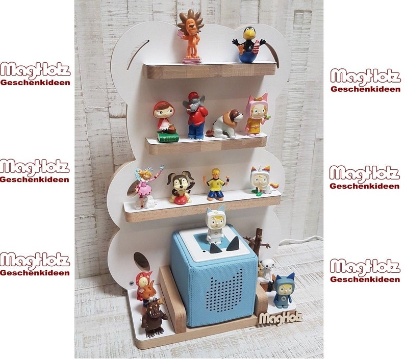 Regal passend für tonie ® Audiosystem Toniebox Regal - Etsy France