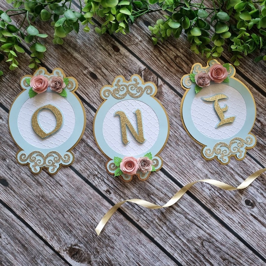 Cinderella Birthday Banner: Fairy Tale Party Decor, Princess Banner ...