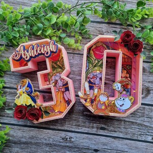 3D Letters / Personalised 3D Letters Nursery Decoration, Themed 3D ...