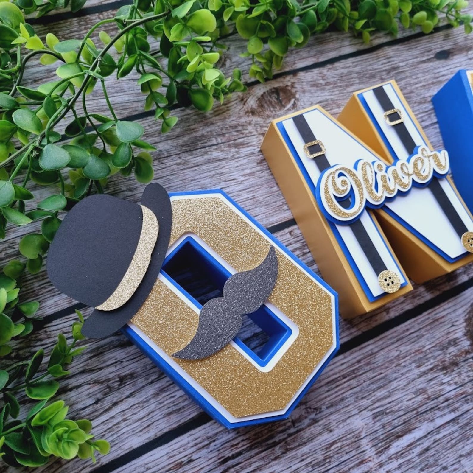 ONE 3D Letters Personalized 3D Lettersmr Onederful Birthday - Etsy