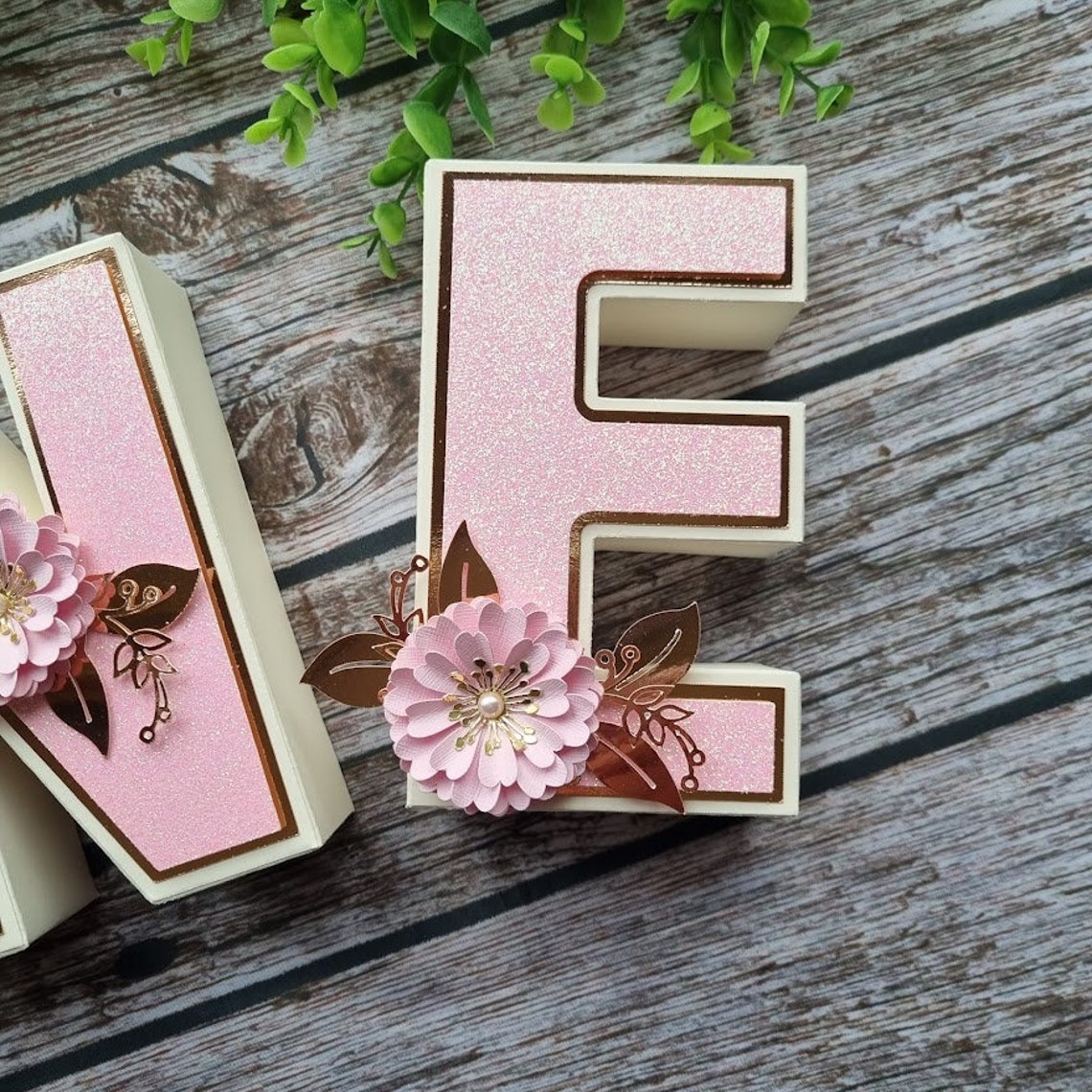 ONE 3D Letters Personalized 3D Letters Swan Birthday Cake - Etsy