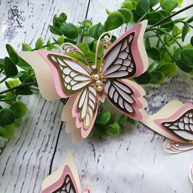 3d Paper Butterflies - Etsy