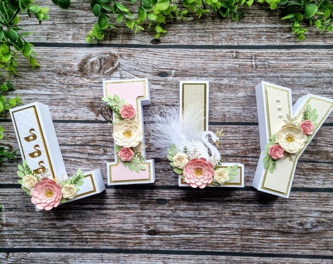 Swan Princess With Ballet Shoes |swan Nursery Decor | Personalised Gift ...