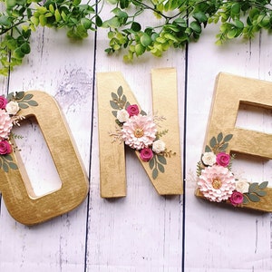 One Sign,one Letters, Free Standing Letters, Paper Mache Letters ...