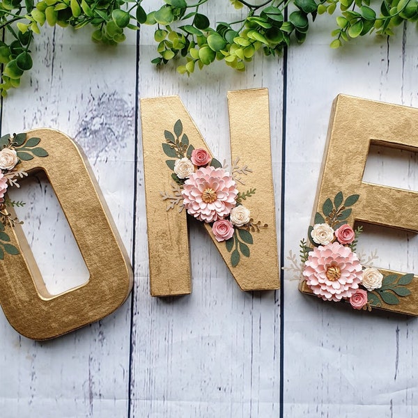 Paper Mache Letters - Etsy
