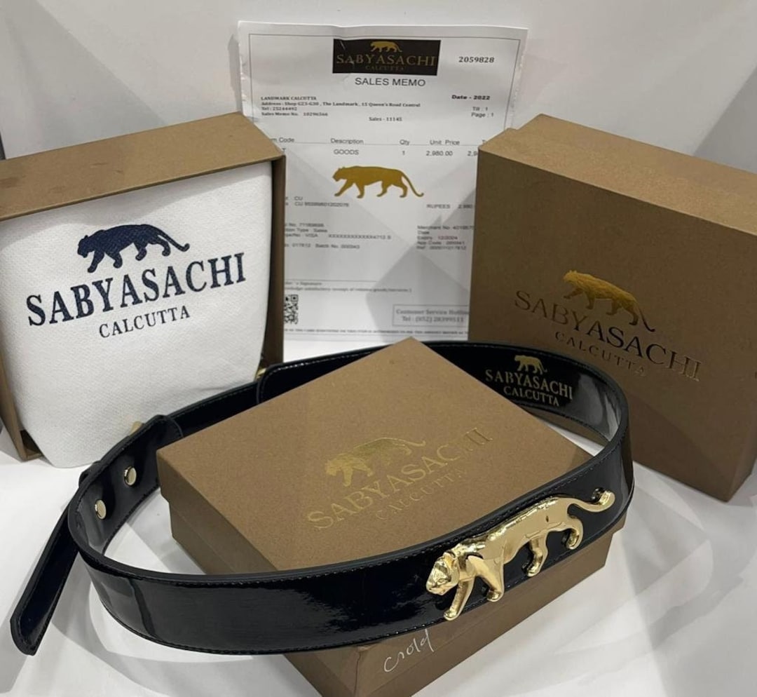 Sabyasachi Inspired Saree Belt Free Size Adjustable Fitting Beautiful ...