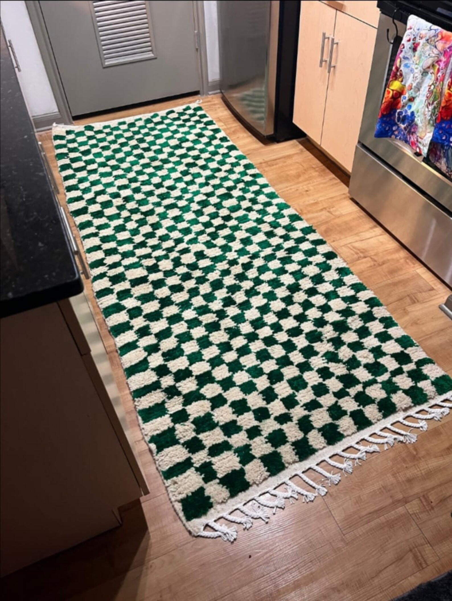 Lovely Green Rug Handmade Carpet Berber Runner Teppich Area - Etsy