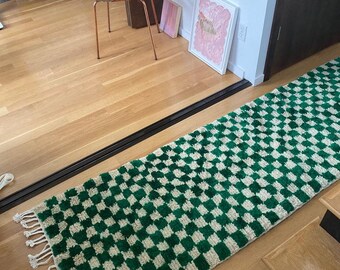 Check Rug Stunning Hallway Teppich Area Wool | Etsy